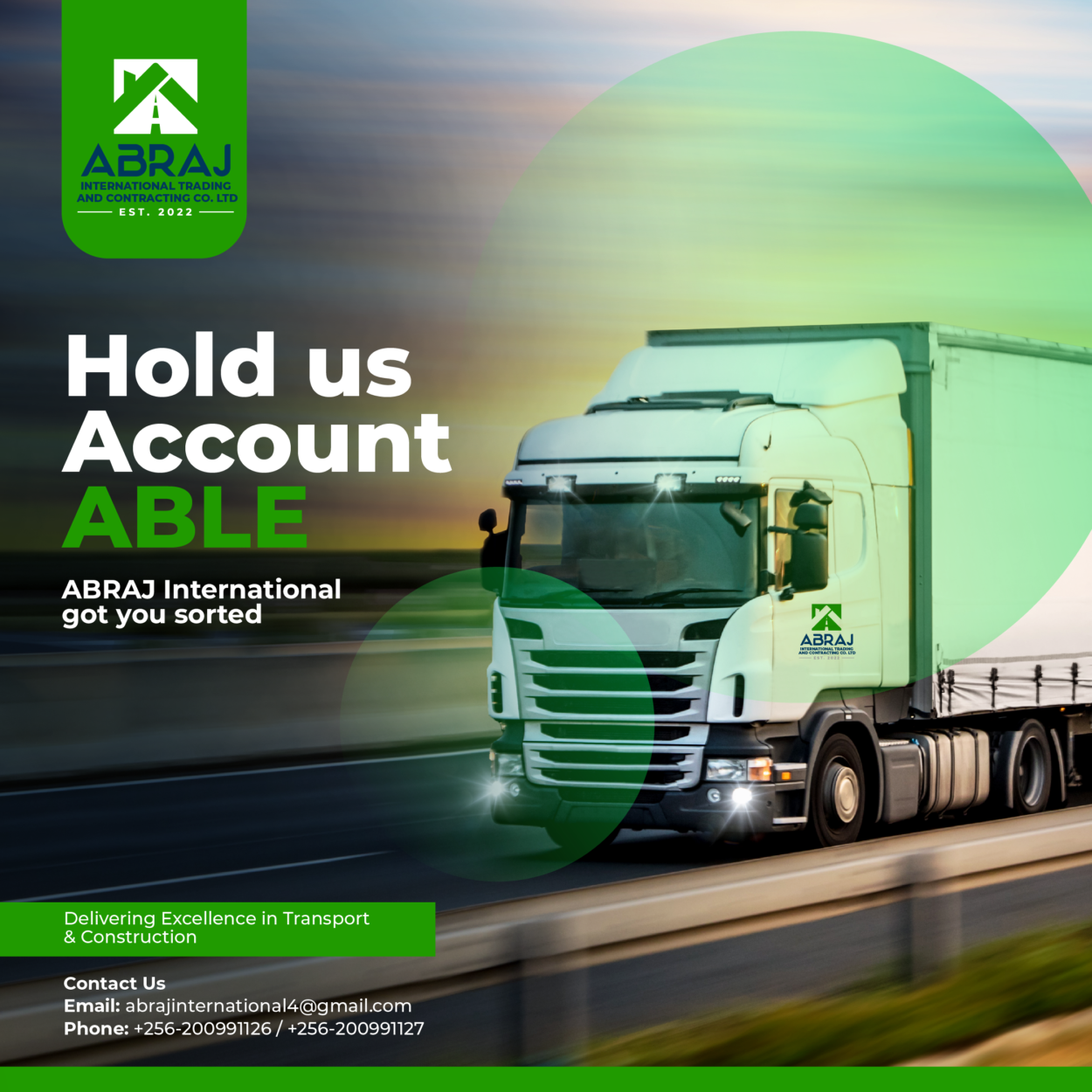 Abraj International – Pioneering Transport & Construction Solutions In Uganda